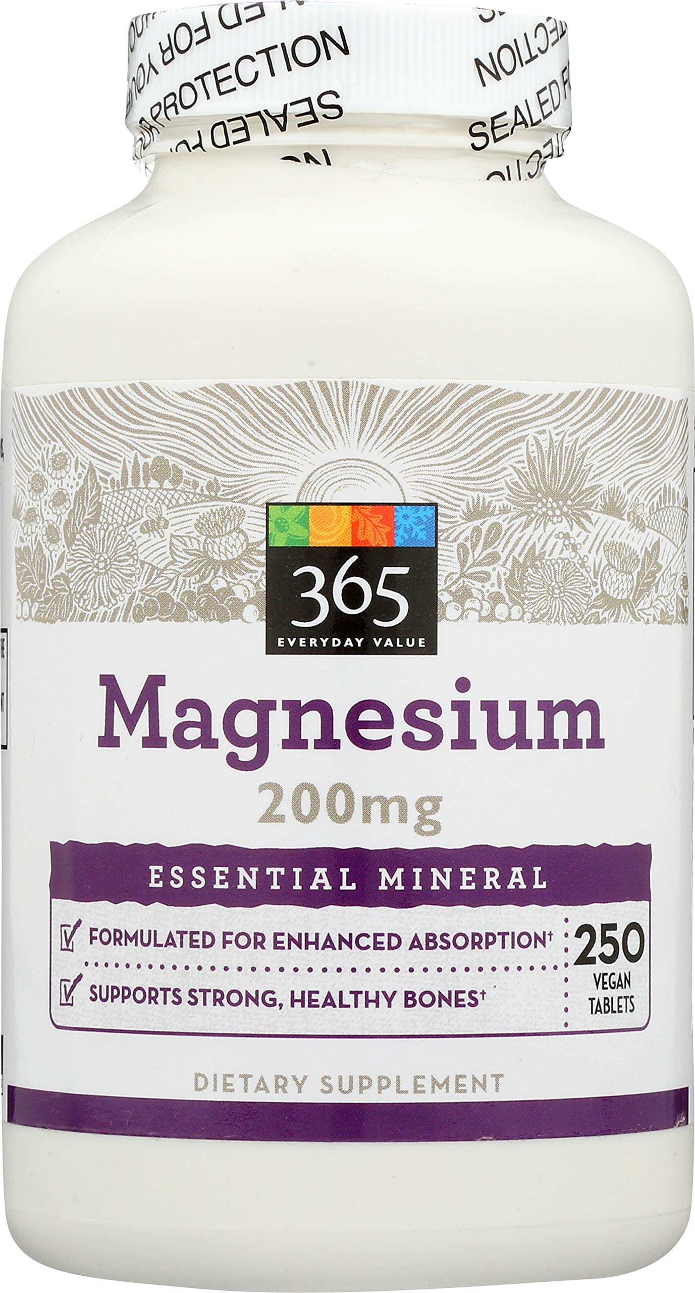 200mg magnesium supplement for wellness