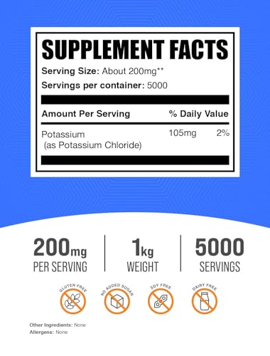 200mg potassium per serving