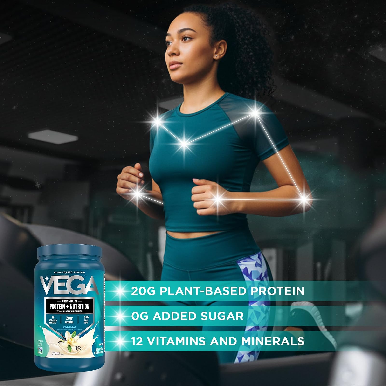 20g plant protein for muscle recovery