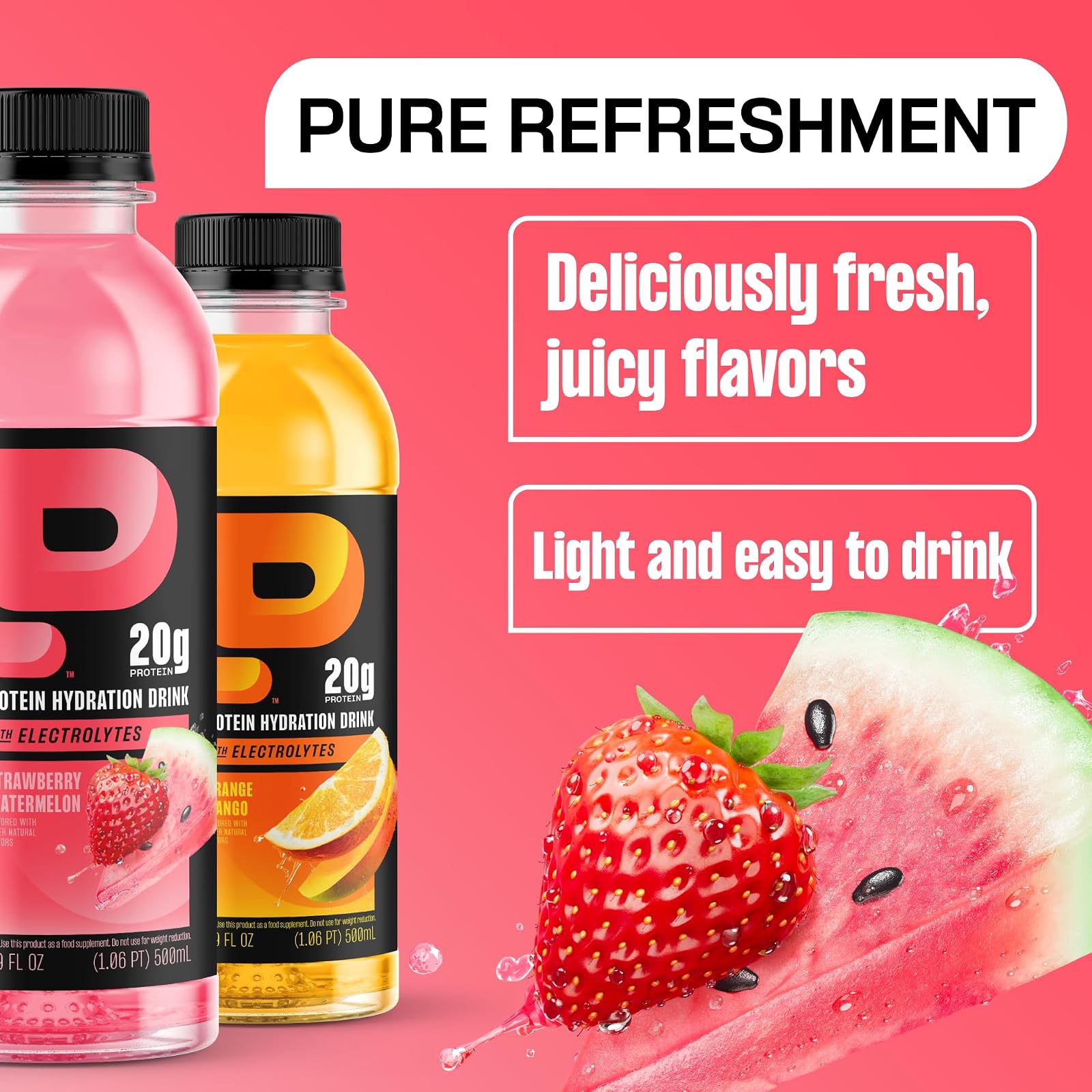 20g protein per bottle for recovery