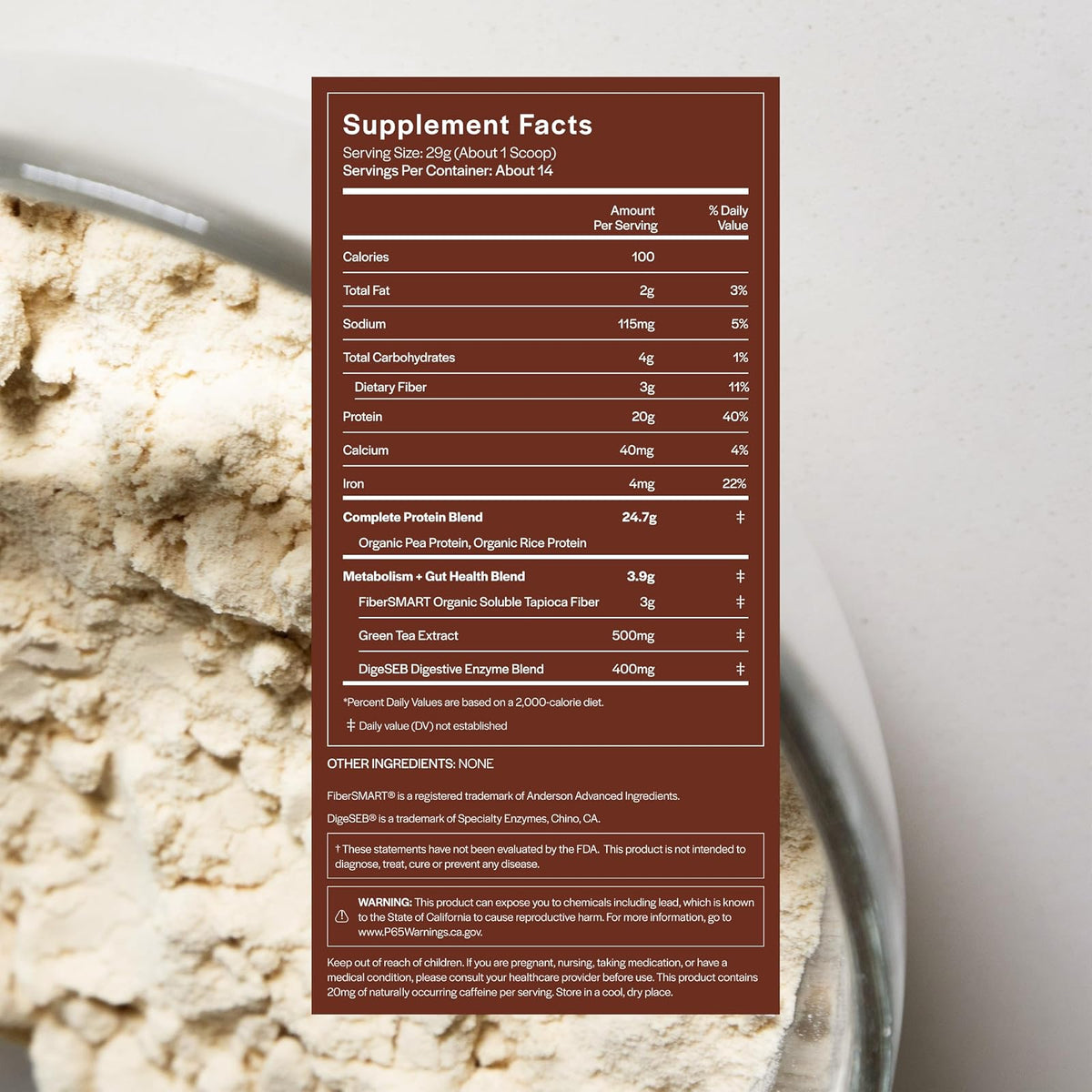 20g protein per serving Gainful