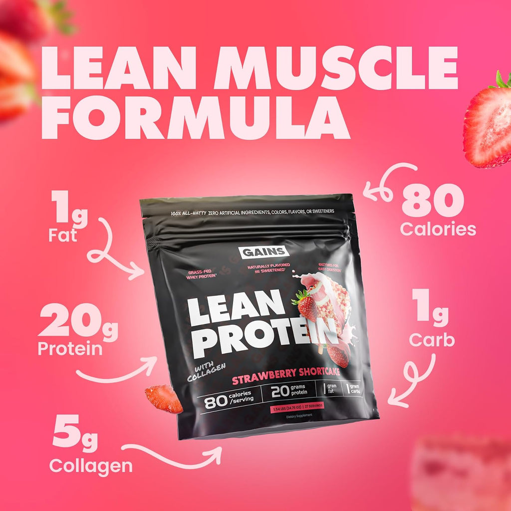 20g protein per serving strawberry