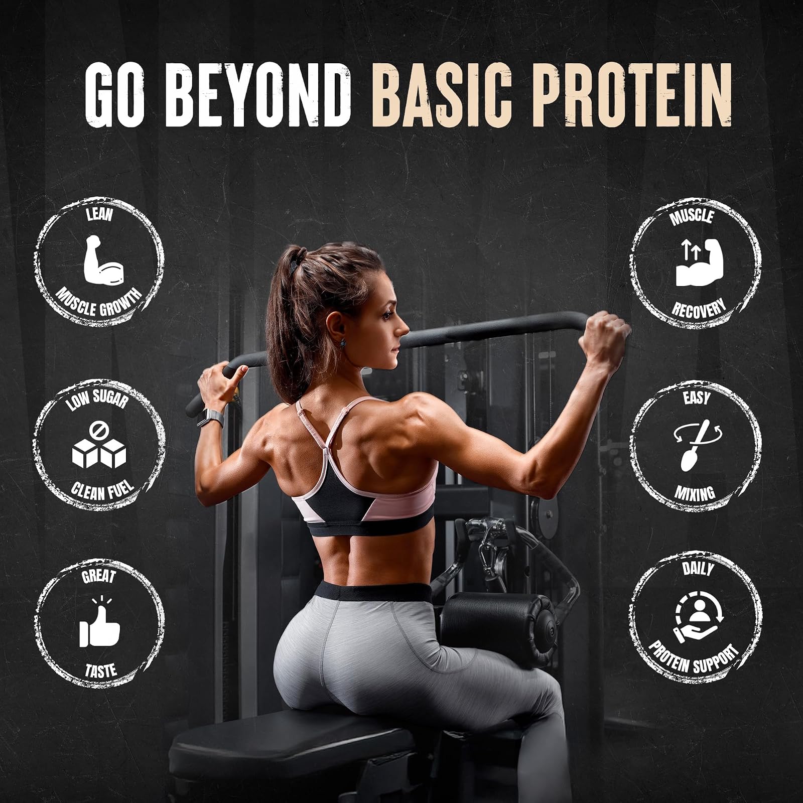 20g protein per serving whey powder