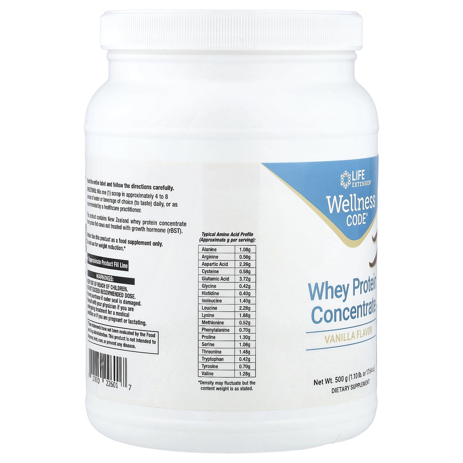 20g protein per serving whey protein