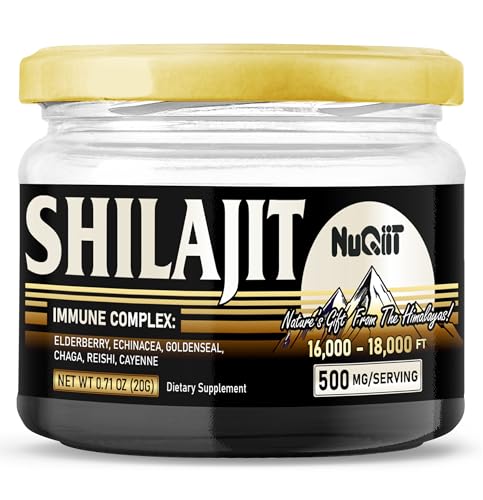 20g shilajit resin with echinacea