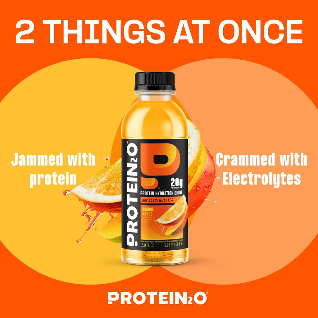 20g whey protein isolate per bottle