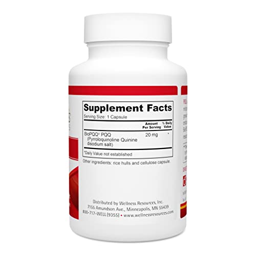 20mg PQQ for optimal health