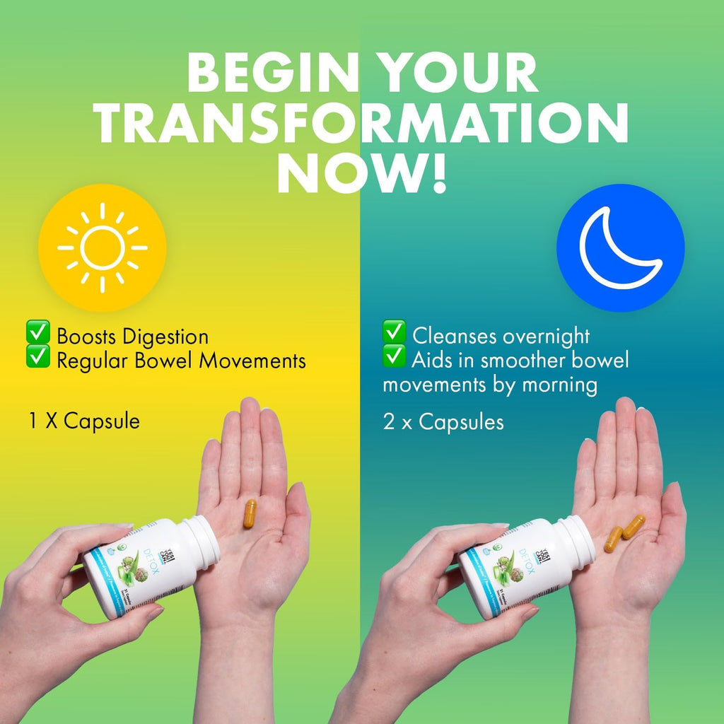 21 capsules for effective detox