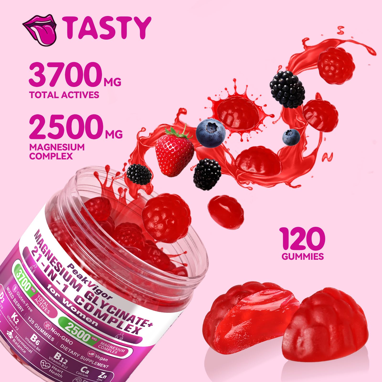 21 in 1 magnesium gummies for wellness