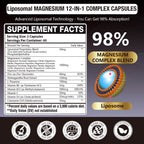 21 in 1 magnesium supplement capsules