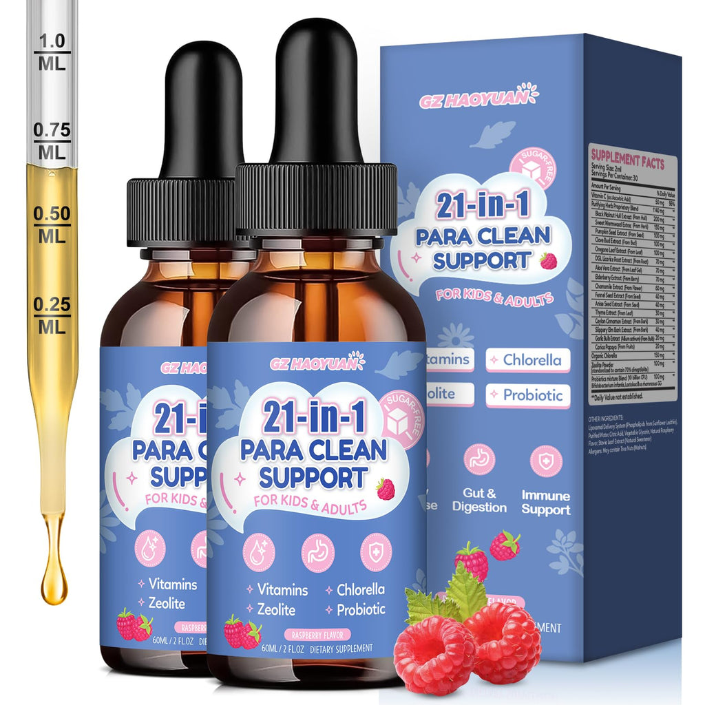 21 in 1 parasite cleanse drops