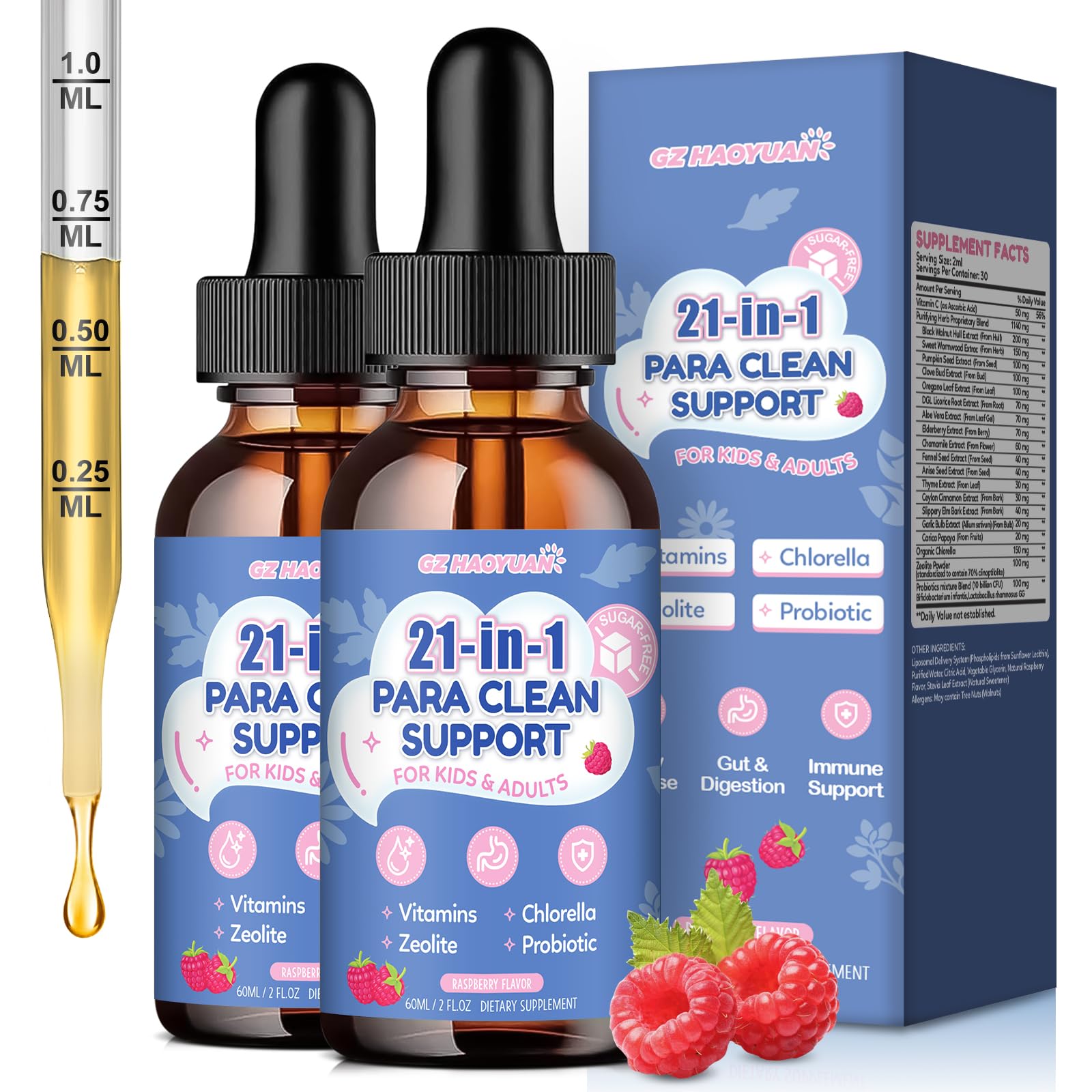 21 in 1 parasite cleanse drops