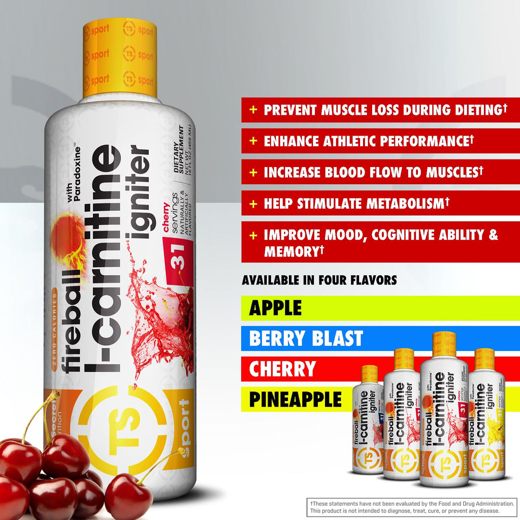 21 servings of l-carnitine