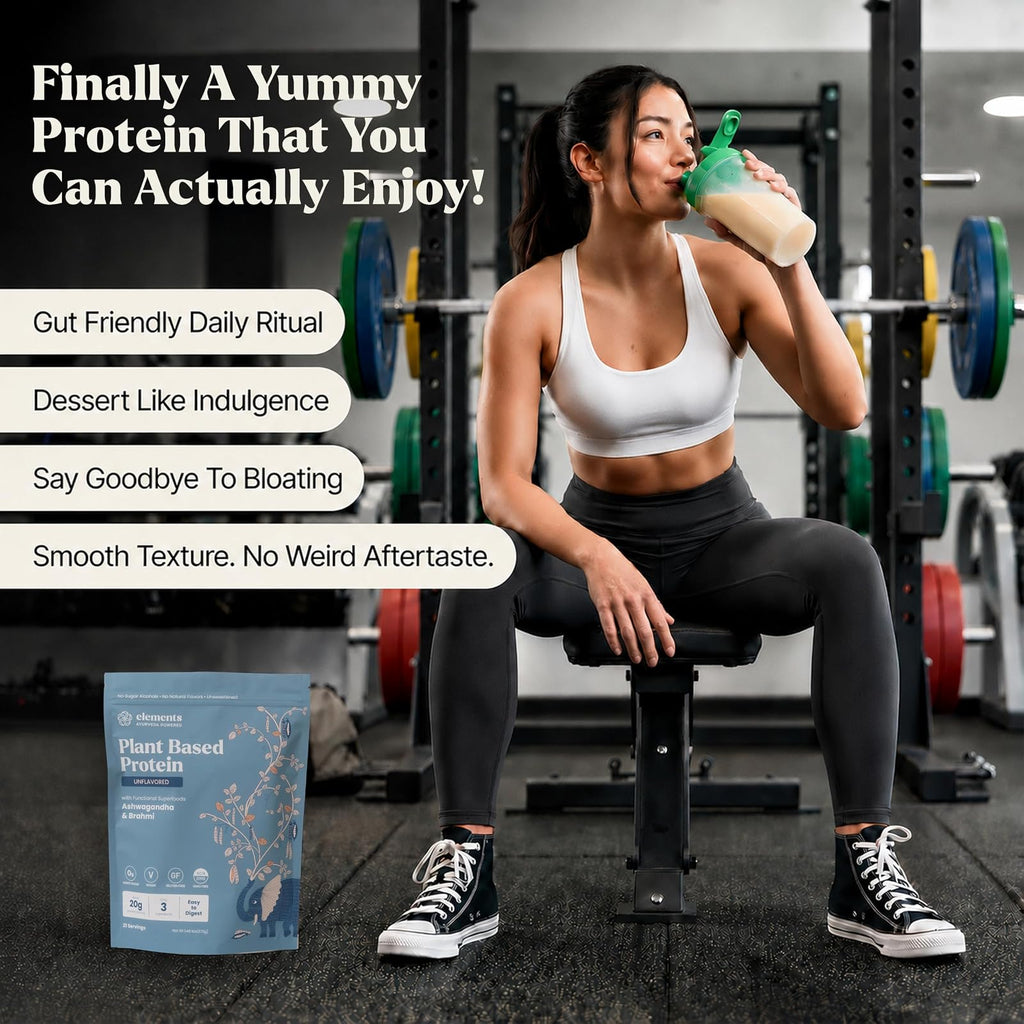 21 servings of plant-based protein