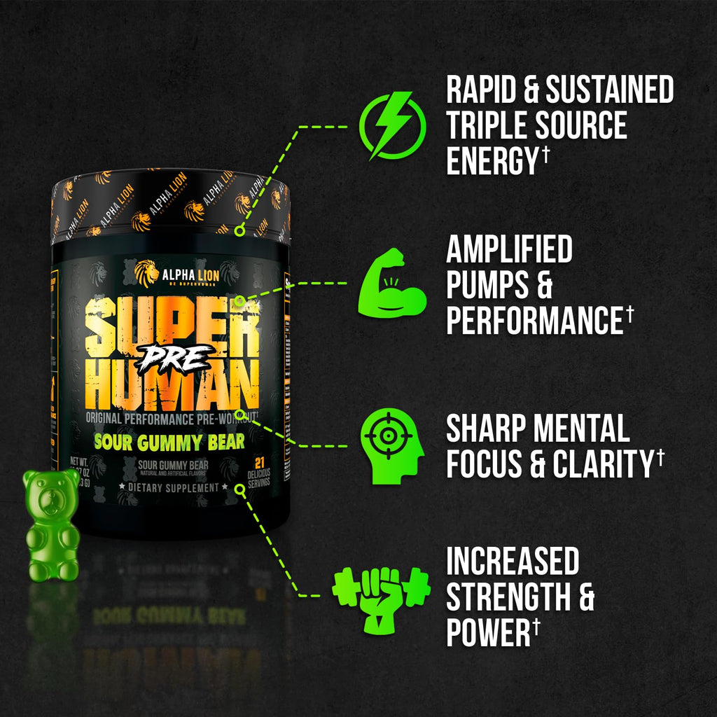 21 servings of pre-workout power