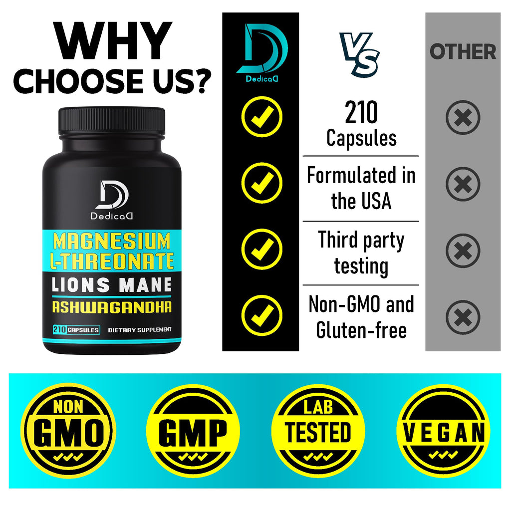 210 capsules for long-lasting supply