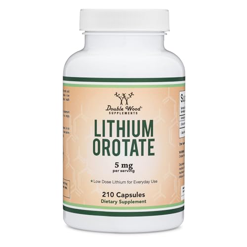210 capsules of Lithium Orotate