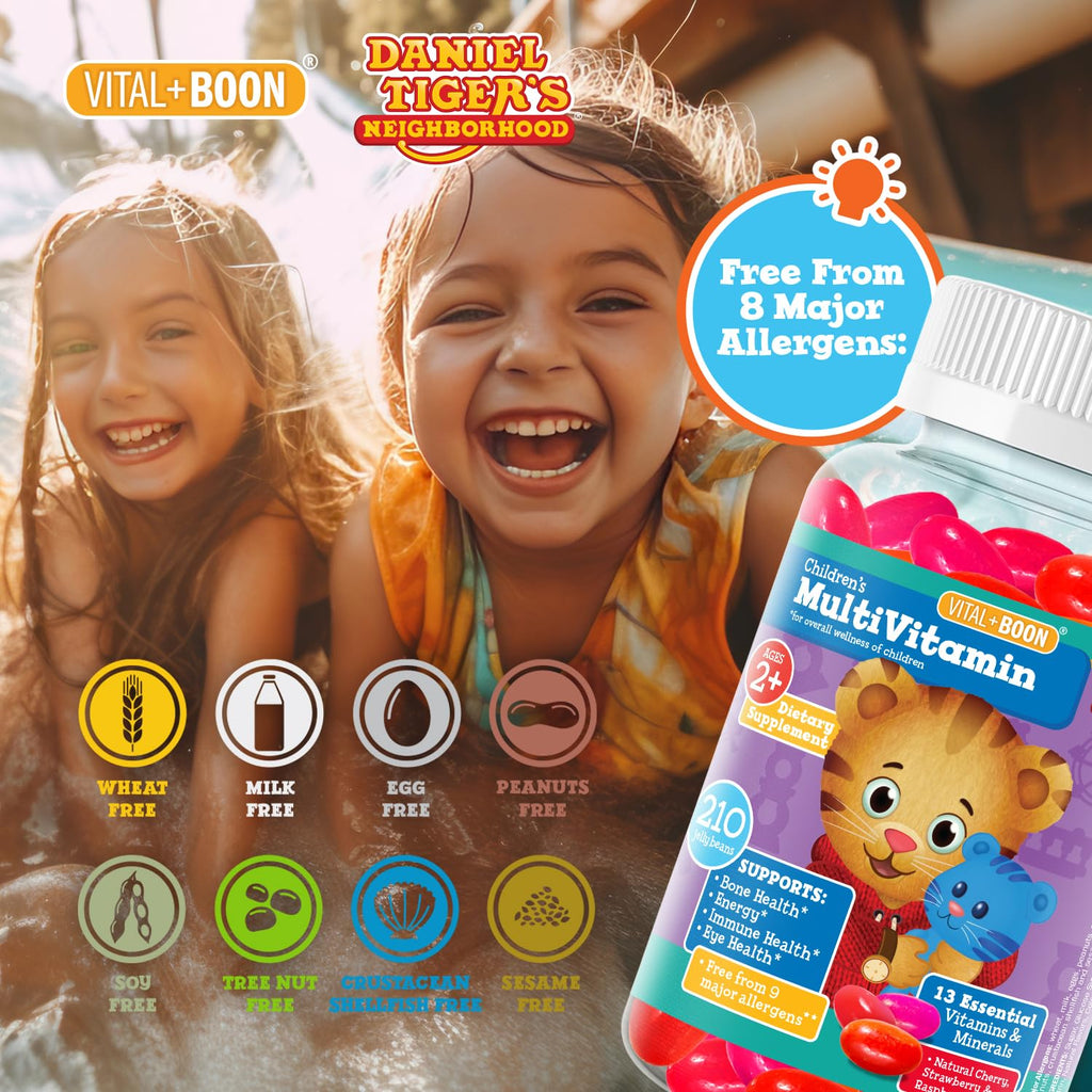 210 count kids multivitamins for growth
