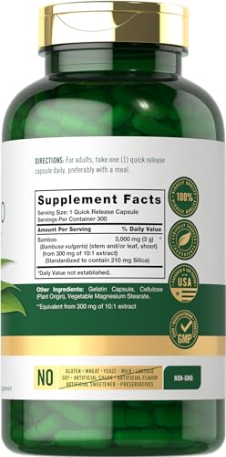 210 mg silica for strong bones