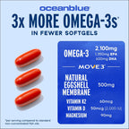 2100 mg Omega-3 for heart health