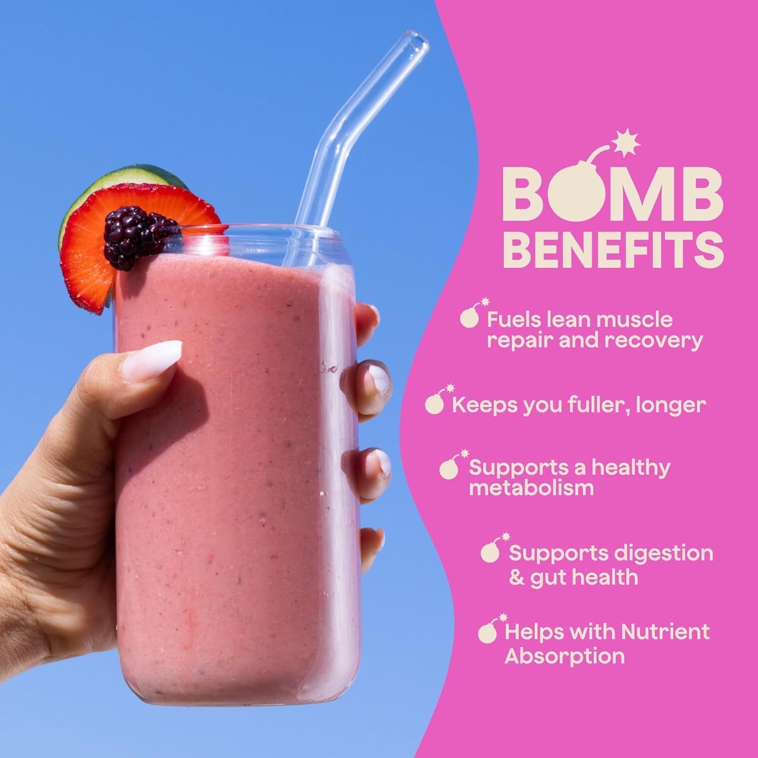 21g protein per serving powder