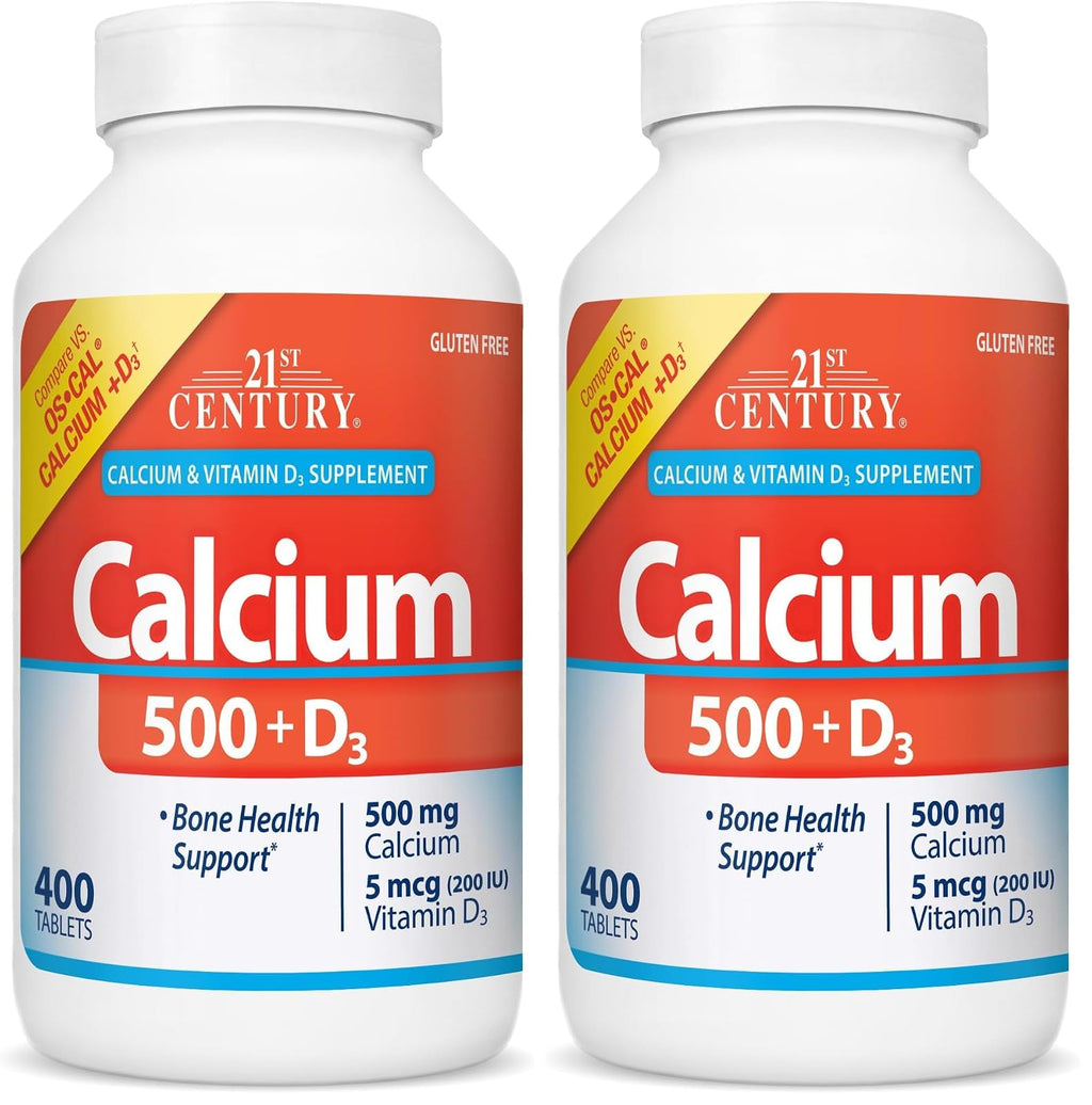 21st Century Calcium 500 mg tablets