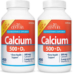 21st Century Calcium 500 mg tablets