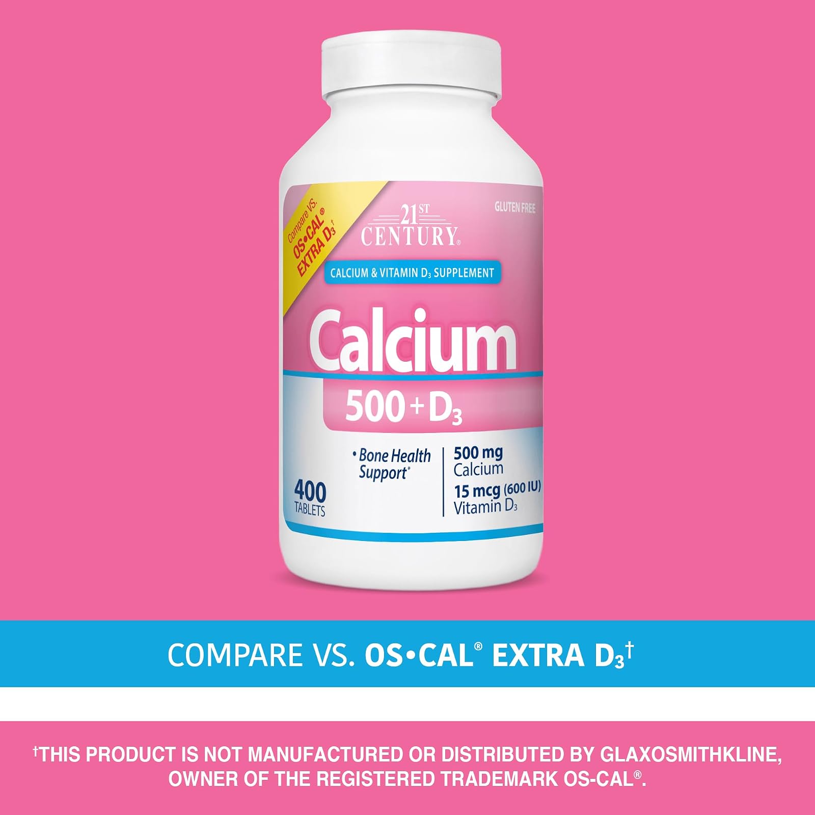 21st Century calcium for strong bones