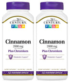 21st Century cinnamon vegetarian capsules