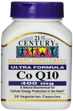 21st Century CoQ10 400 mg capsules