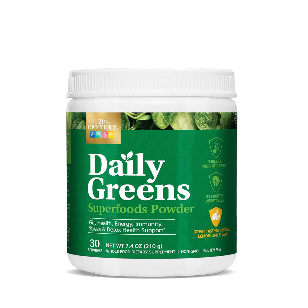 21st Century Daily Greens superfood powder