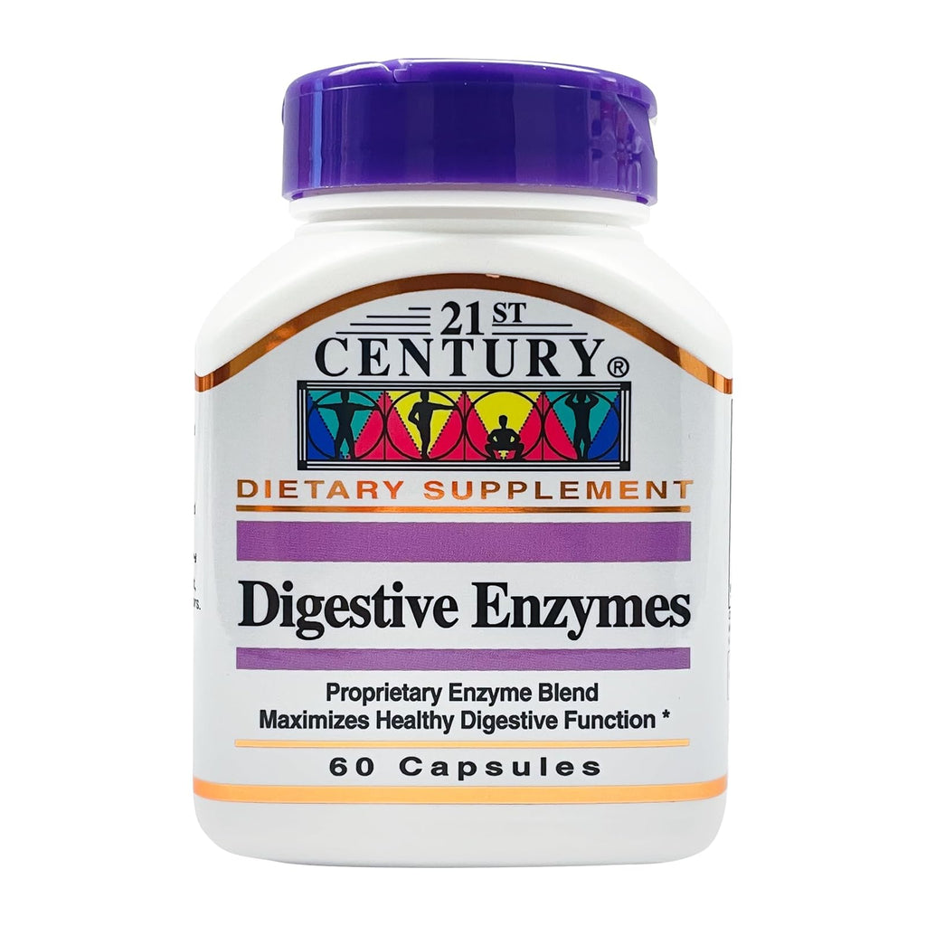 21st Century digestive enzymes capsules