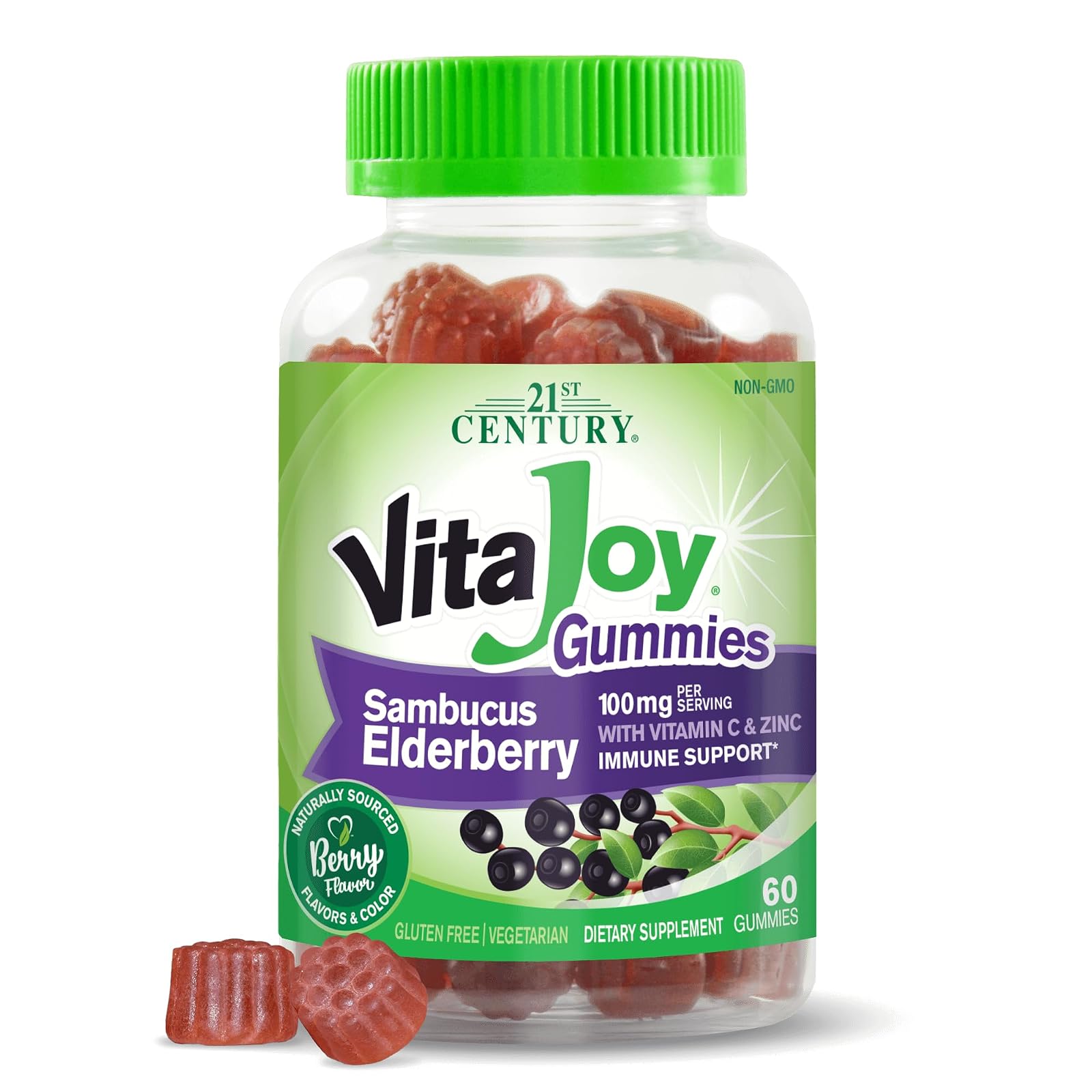 21st Century elderberry gummies for immunity