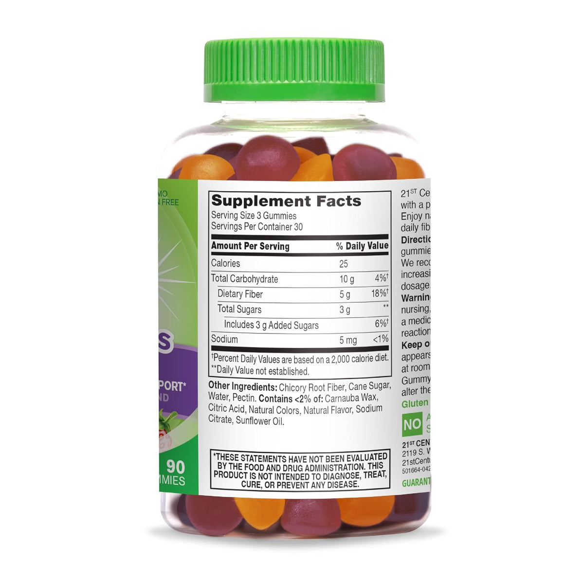 21st Century fiber gummies for wellness