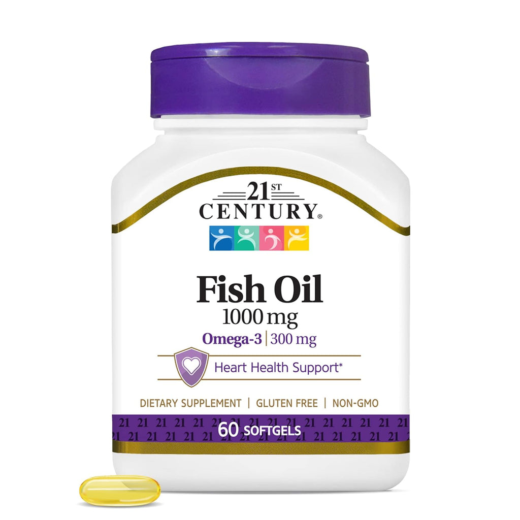 21st Century fish oil softgels