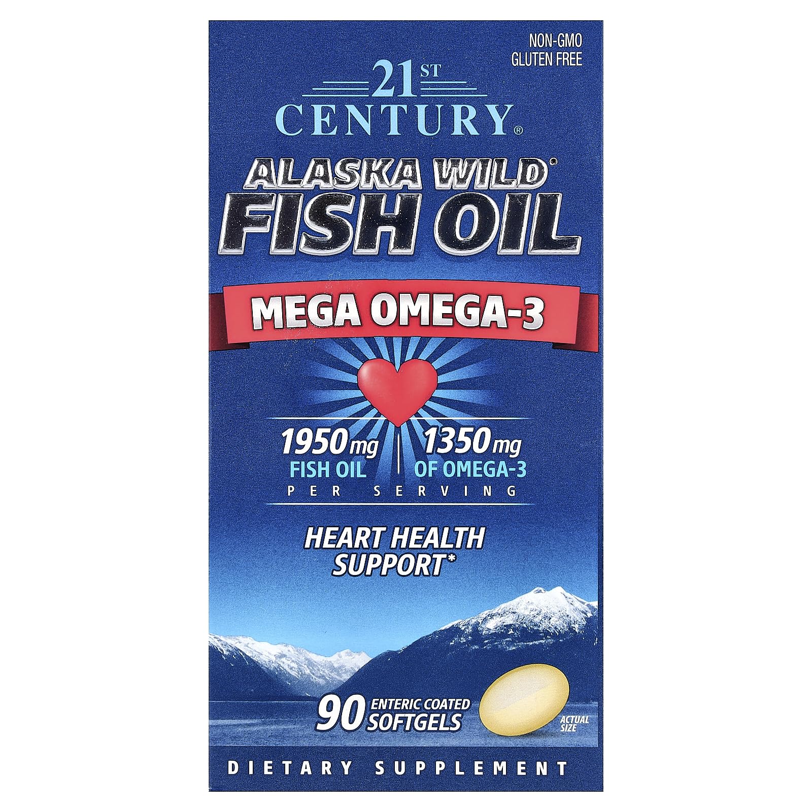 21st Century fish oil softgels