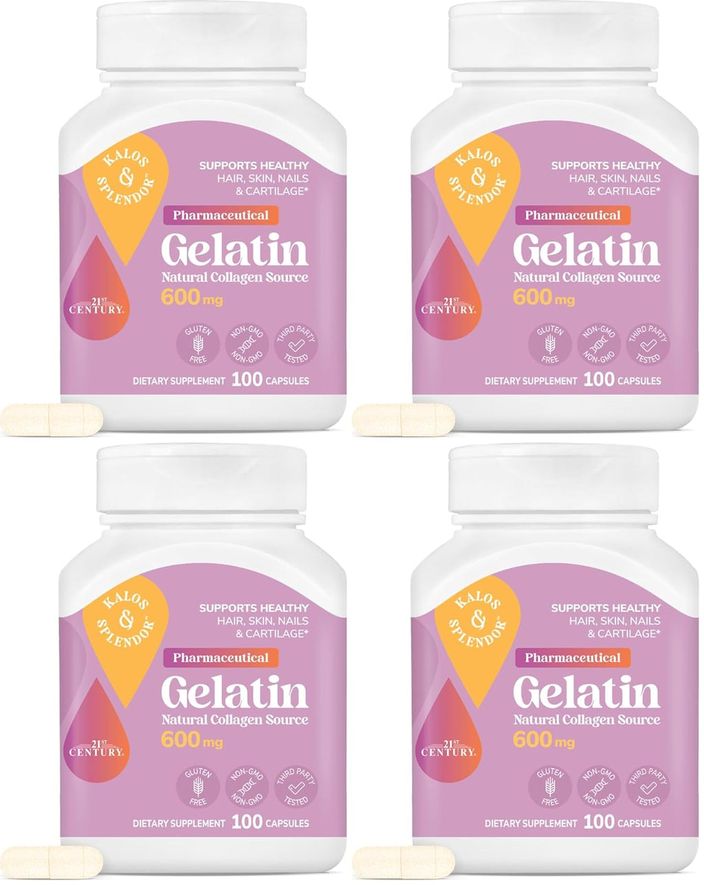 21st Century gelatin capsules for beauty