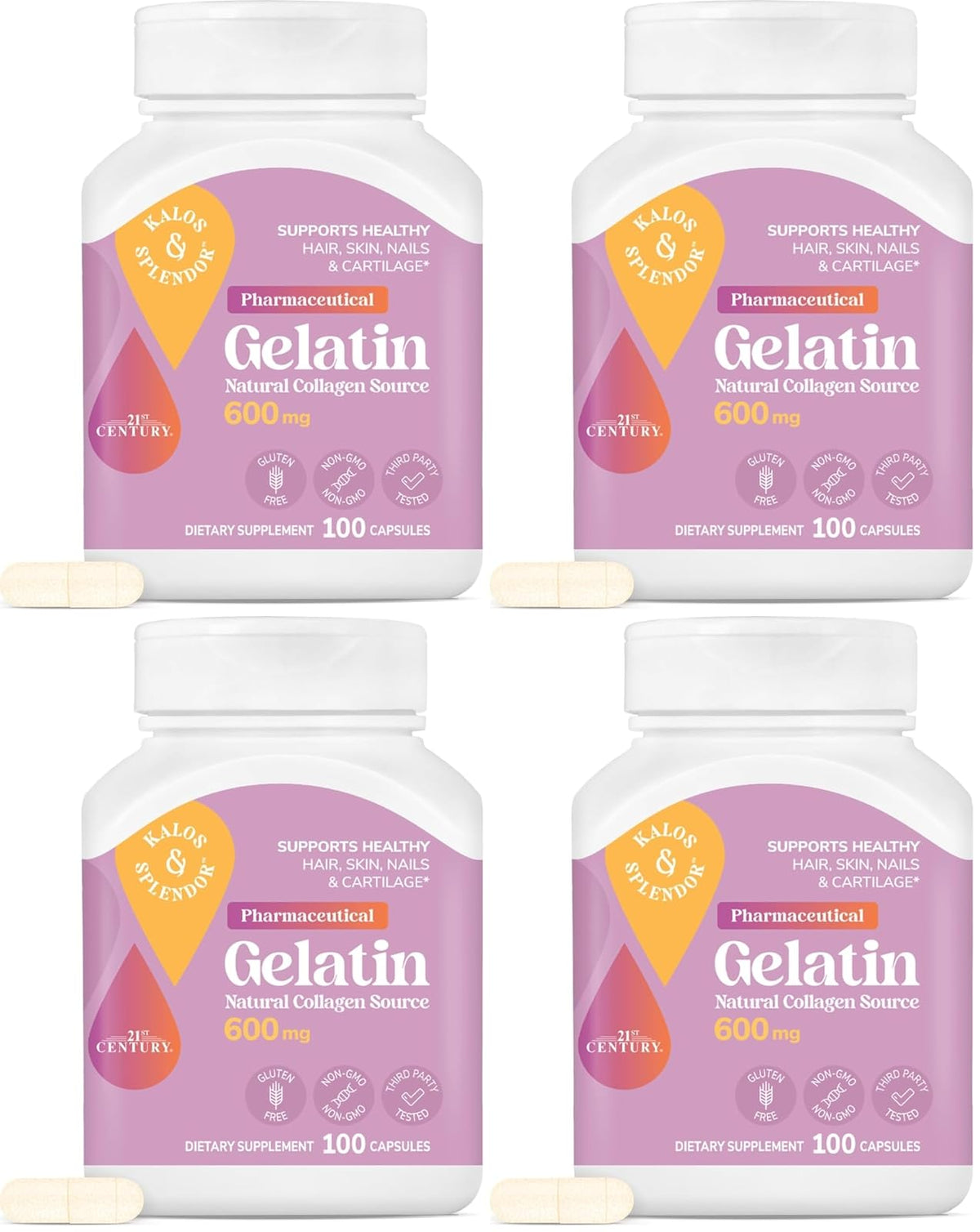 21st Century gelatin capsules for beauty