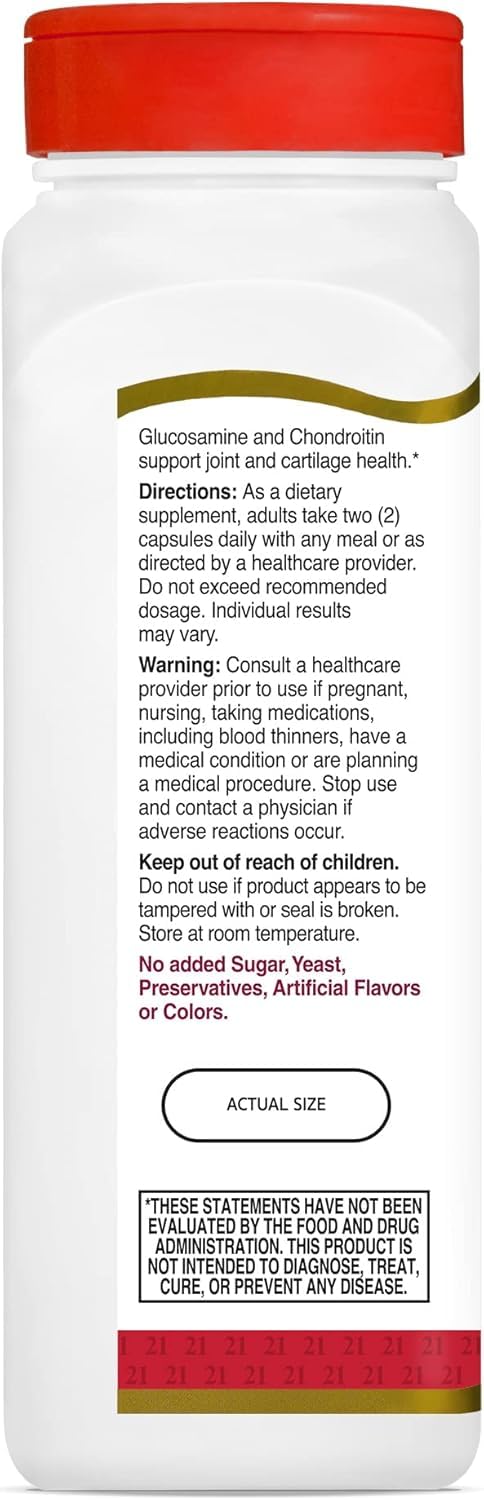 21st century glucosamine for active lifestyle