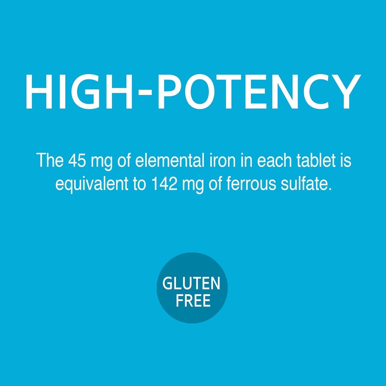 21st century iron bisglycinate tablets