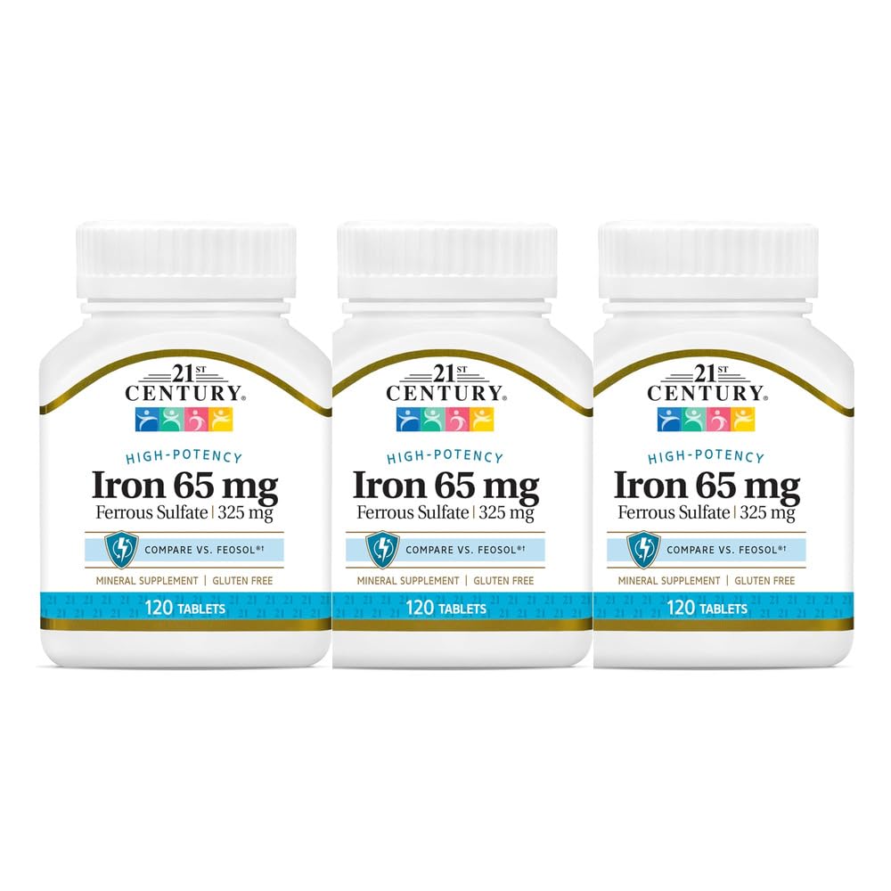 21st Century Iron supplement for energy