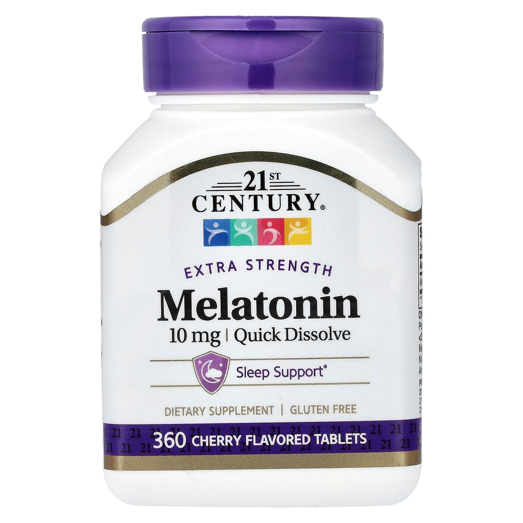 21st Century melatonin quick dissolve tablets