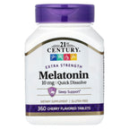 21st Century melatonin quick dissolve tablets