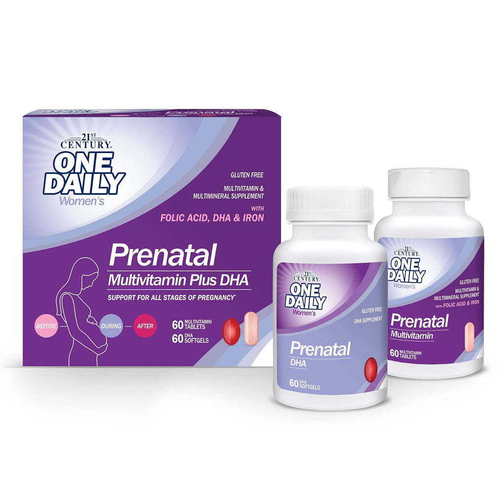 21st Century prenatal vitamins with DHA