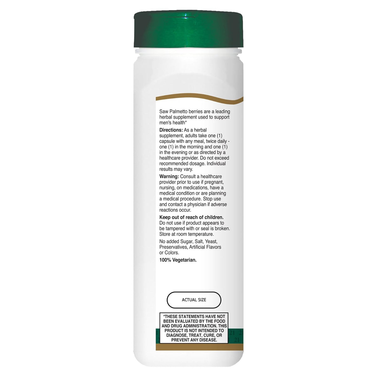 21st century saw palmetto benefits
