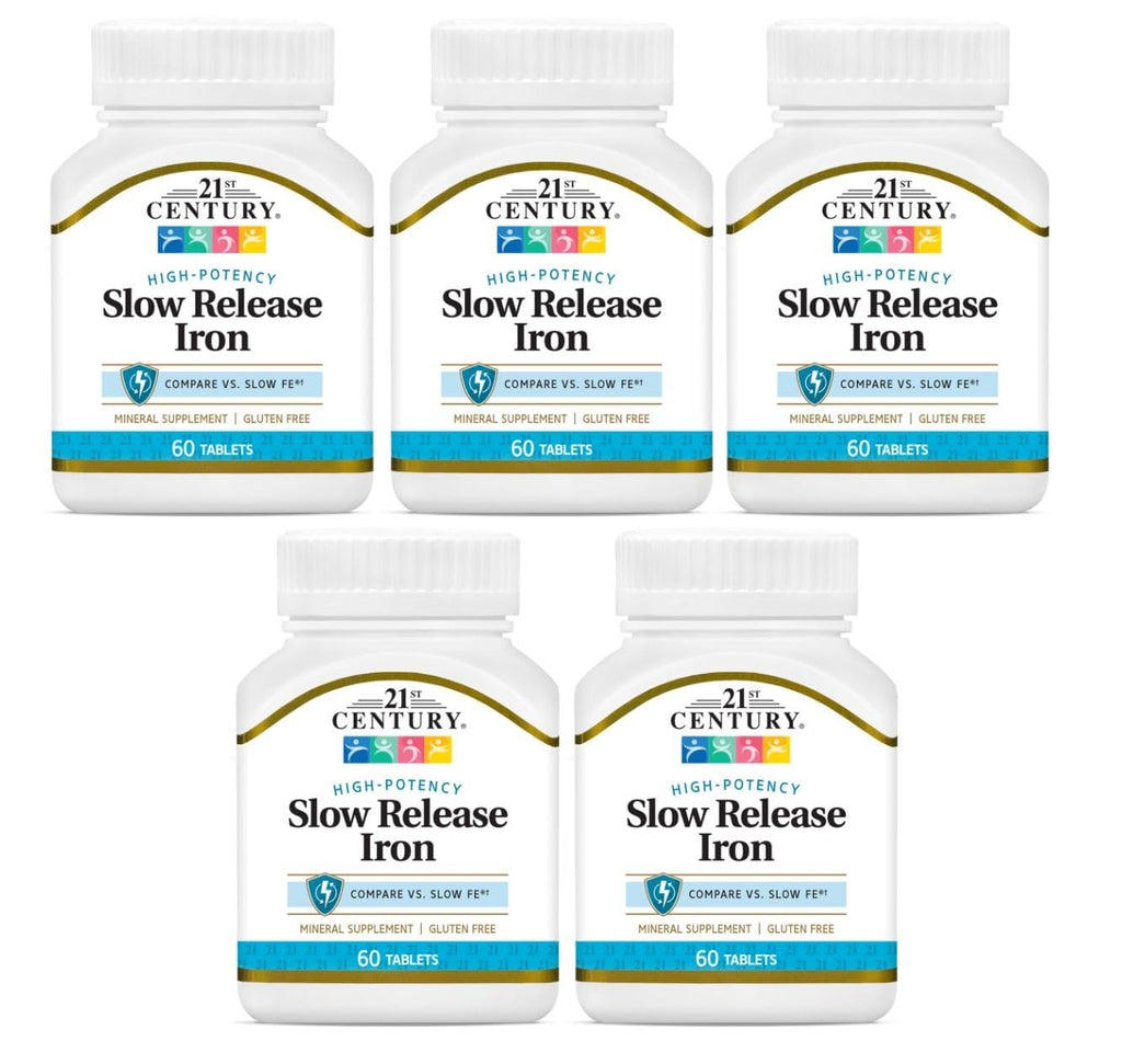 21st Century slow release iron tablets
