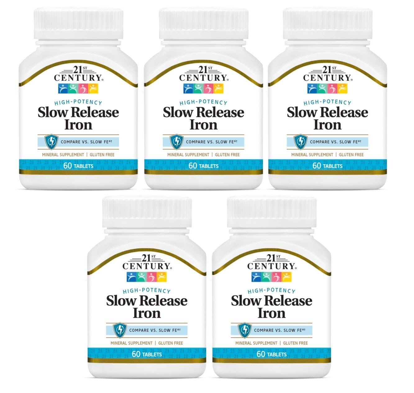21st Century slow release iron tablets