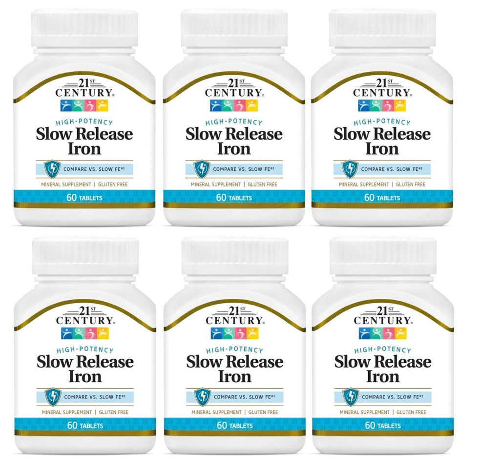 21st Century slow release iron tablets