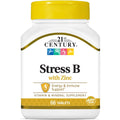 21st Century Stress B with Zinc tablets