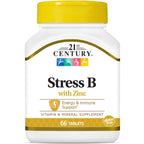 21st Century Stress B with Zinc tablets